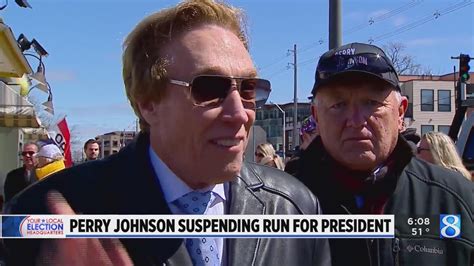 Perry Johnson Suspends Presidential Campaign