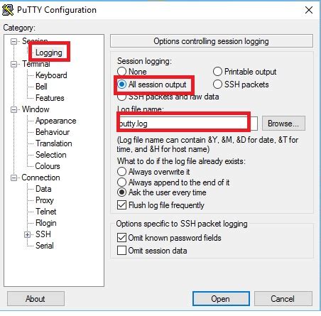 Arf S Tech How To Backup Cisco Switch Config With Putty Ssh
