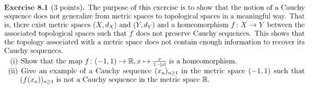 Solved Exercise Points The Purpose Of This Exercise Chegg Com