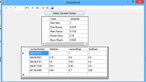 vs 2010 average grade as letter instead of decimal access database vbforums