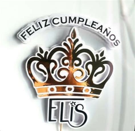 Pin De Detallitos Rosmy En Topper Feliz Cumple Nombre Feliz Cumple