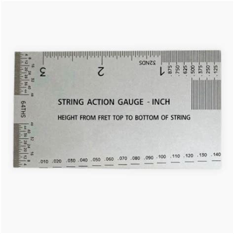 allparts string action gauge inch version