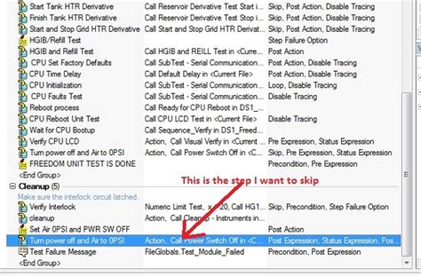 Solved I Am Currently Using Teststand 2010 I Have A Sequence In The