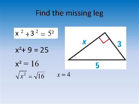 Lesson Pythagorean Theorem Objectives To Use