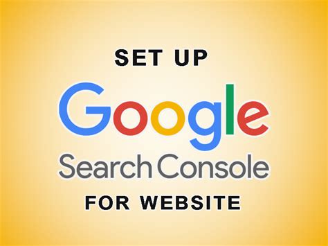 Set Up Google Search Console For Website