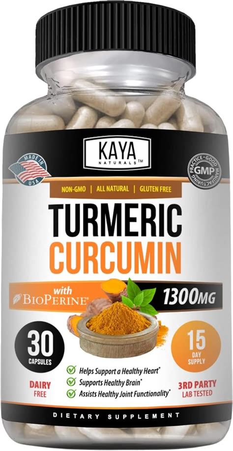 Viva Doria Turmeric Curcumin With Black Pepper Extract