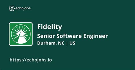 Fidelity Is Hiring Senior Software Engineerdeveloper Durham Nc Us