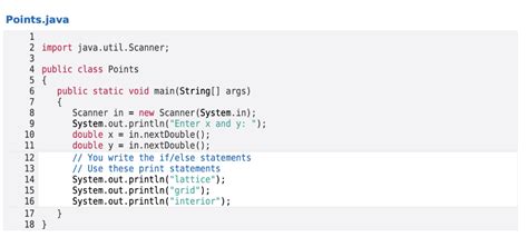 Solved Java Programming Please Help Fill In The Chegg