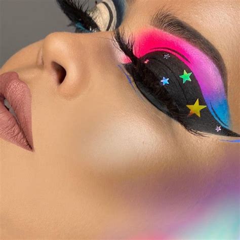 50 Ways To Pull Off The Neon Makeup Trend The Glossychic