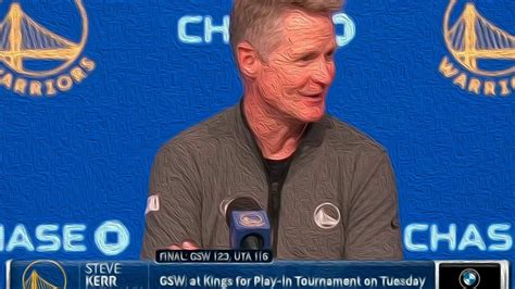 Gsw News Steve Kerr Postgame Interview Golden State Warriors News