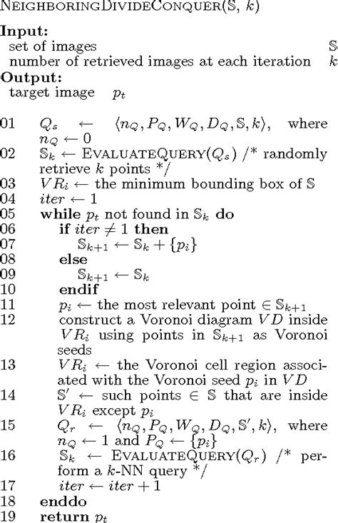 Figure 1 From Efficient Target Search With Relevance Feedback For Large