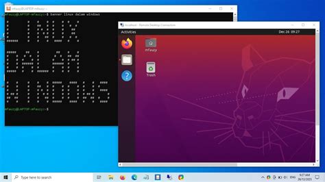 Cara Pasang Wsl2 Dan Desktop Ubuntu Gui Dalam Windows 10 Youtube