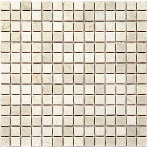 Плитка мозаика из натурального мрамора Crema Marfil Natural Adriatica ...