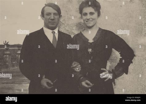 Picasso And Olga In Rome Museum Musée Picasso Paris Author