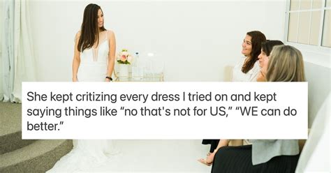 Bride Makes Mother In Law Cry Over Dress Decision I Couldve Been