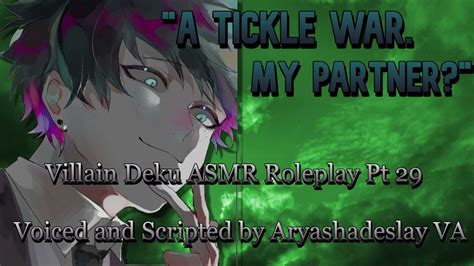 Tickle War With Villain Deku Villain Deku Asmr Roleplay Pt 29 M4a