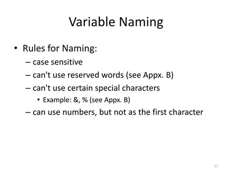 PPT Variables And Data Types PowerPoint Presentation Free Download ID 2602180