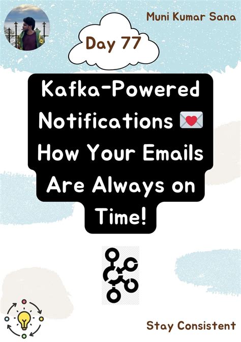 muni kumar sana on linkedin 🌟 day 77 kafka in microservices kafka