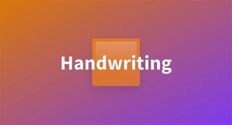 Handwriting A Hugging Face Space By Subscription