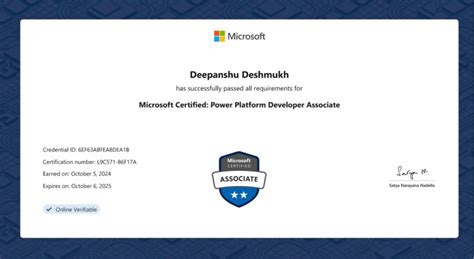 Deepanshu Deshmukh On Linkedin Infusai Pl400 Powerplatform Microsoftcertified Powerapps