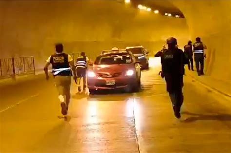 Tiroteo en SJL tras incesante persecución la Policía detuvo a