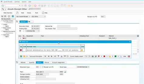 Resolver El Error De Sap M8147 No Se Puede Determinar La Cuenta Para La Entrada