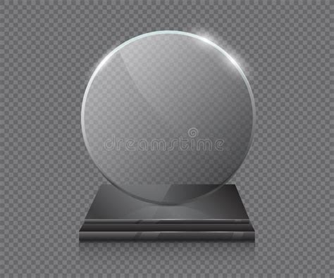 Empty Glass Trophy Awards Stock Vector Illustration Of Empty 103987196