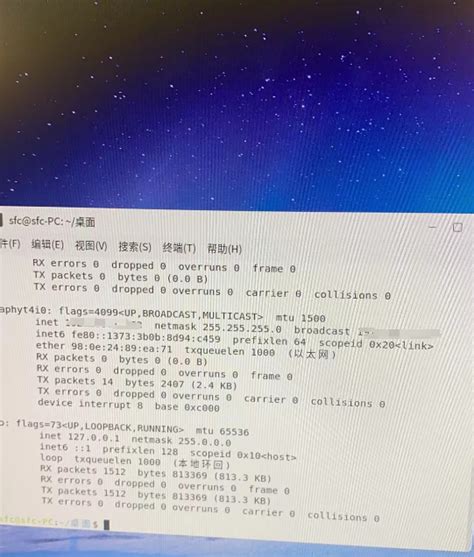 Linux Ifconfig Running