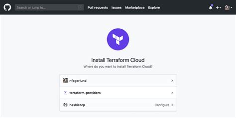 Set Up The Github App Vcs Provider Terraform Hashicorp Developer