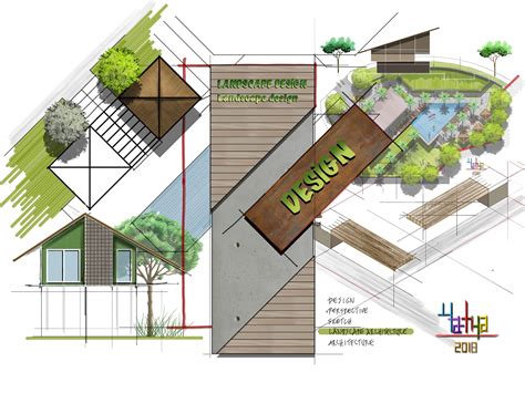 Landscaping Commercial Plot Detail Dwg File Artofit