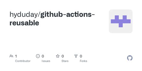 Github Hydudaygithub Actions Reusable