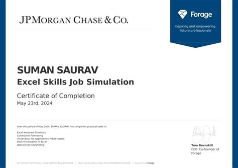 Suman Saurav On Linkedin Excelskills Dataanalysis Financialservices