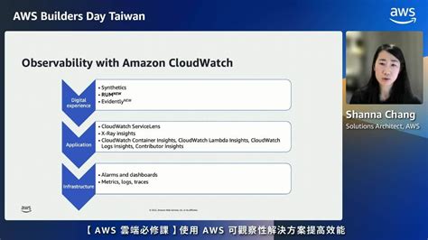 使用 Aws 可觀察性解決方案提高雲端效能