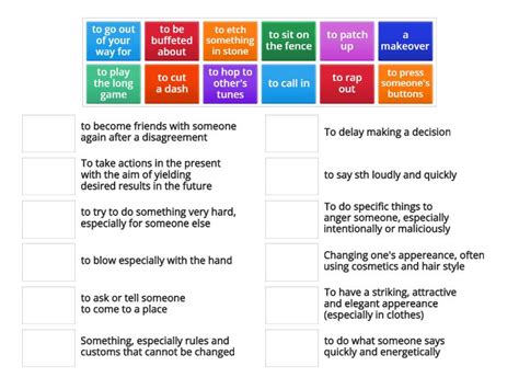 Horoscopes Fixed Expressions Match Up