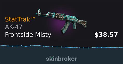 Stattrak™ Ak 47 Frontside Misty Field Tested Skinbroker
