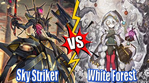 Sky Striker Tenpai Vs White Forest Runick High Rated DB Yu Gi Oh