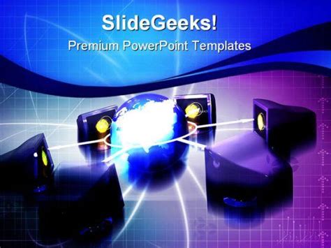 Global Networking Communication Powerpoint Templates And Powerpoint