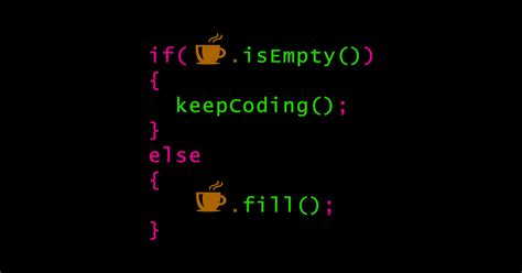 Coffee Coding Syntax Funny Coding T Shirt TeePublic
