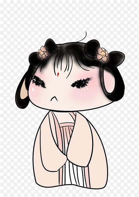 中国风卡通女孩PNG图片素材下载 图片编号yajvremq 免抠素材网