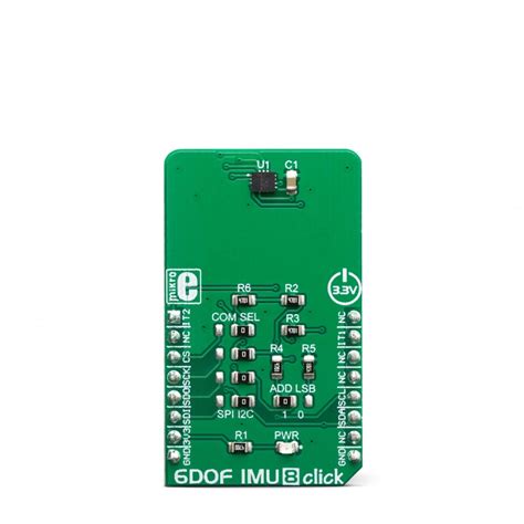 6dof imu 8 click mikroe