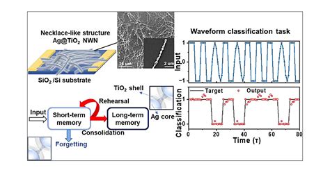 Memristive Devices Based On Necklace Like Structure Ag Tio2 Nanowire Networks For Neuromorphic