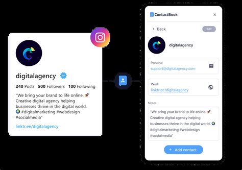 Export Contact Data From Instagram Using Chrome Extension Contactbook