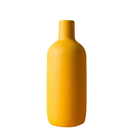 Nordic Ceramic Vase Morandi Color Simple Art Flower Pot Decoration With Small Bottleneck For