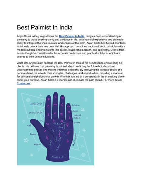 Ppt Best Palmist In India Powerpoint Presentation Free Download Id