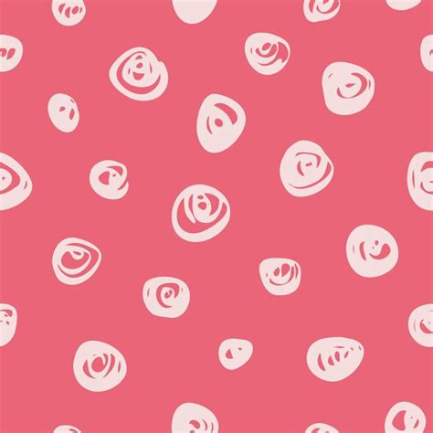 Premium Vector Doodle Swirls Seamless Vector Pattern