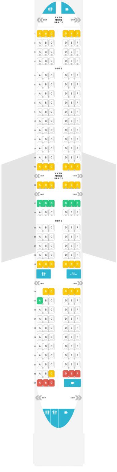 Jetblue A321neo Seat Map Airportix