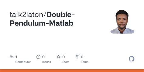 Github Talk2laton Double Pendulum Matlab