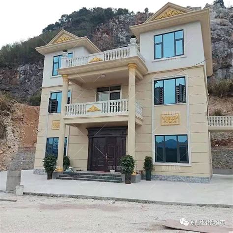 8栋农村别墅实拍，看第一眼就觉得赏心悦目，村里都抢着建图纸简欧的设计