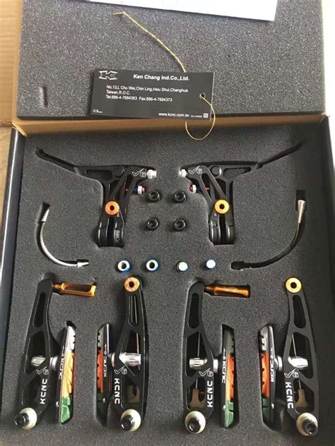 Kcnc V6 Vb6 Fully Cnc Ultra Light Mtb Fold Bike V Brake Levers With