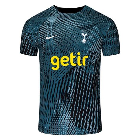 Tottenham T shirt d Entraînement Dri FIT Avant Match Bleu Bleu Blanc
